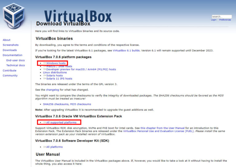VirtualBoxの導入（Windows 11） - 本とか旅とか悟りとか。